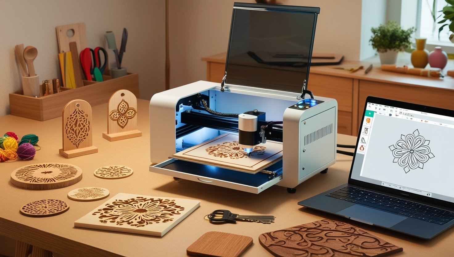 Discover the Best Laser Cutter for Beginners - tinkertimecrafts.com